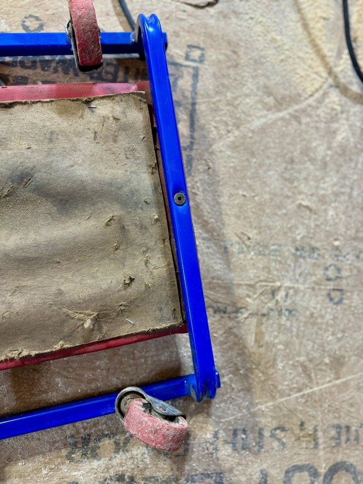 Vintage Matco Tools - Limited Edition - Creeper - RED and BLUE | eBay