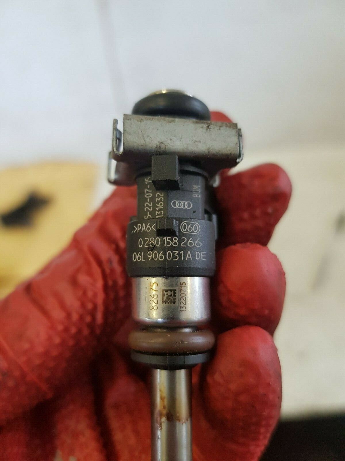 Audi S3 Quattro 8v 2017 Petrol Fuel Injection Rail With Injectors ...