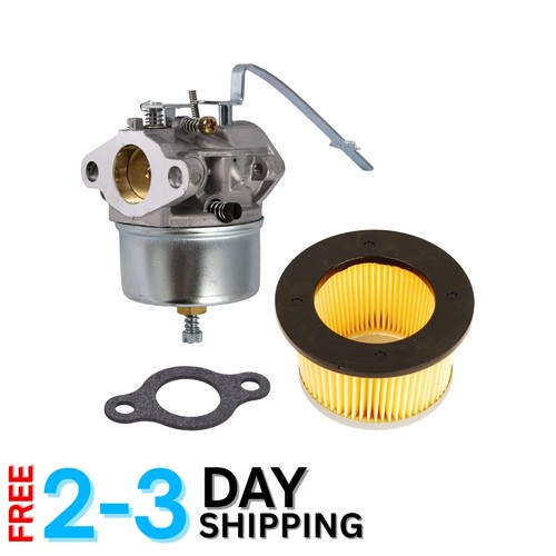Carburetor and Air Filter Replacement for Tecumseh HS40/HS50 Lawn Mower ...