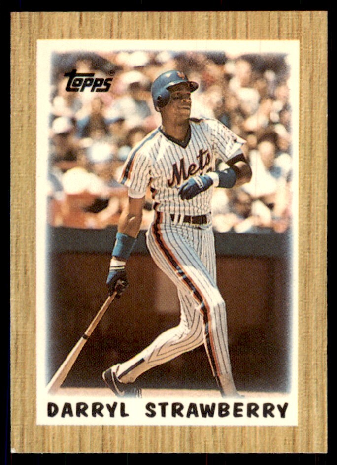 1987 Topps Major League Leaders Darryl Strawberry Baseball Cards #26 | eBay