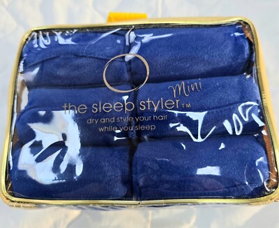 The Sleep Styler Mini Absorbent Heat Free 3” Rollers 12ct for short or ...