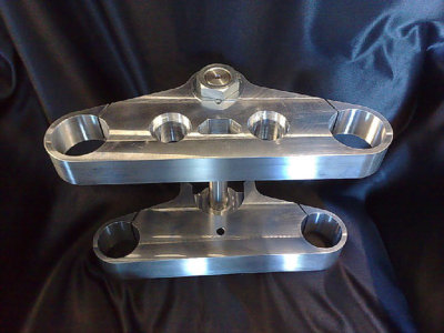 Harley Davidson Billet Fork Yokes (Triple Trees) for USD Fork Legs | eBay