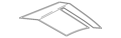 Genuine GM Exterior Trim Fender Hash Marks 84684591 | eBay