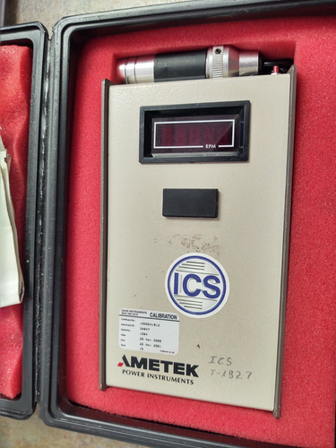 Ametek 1891 Non-Contact Tachometer Digital Phototach Coiled Cord (EBS1 ...
