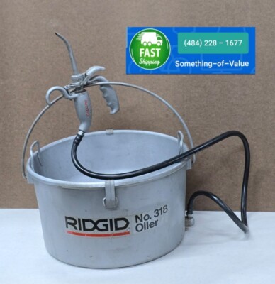 Pipe Threaders - Ridgid Oiler Bucket