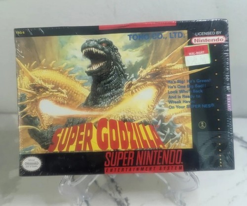 Super Godzilla (Super Nintendo Entertainment System, 1993) for sale ...