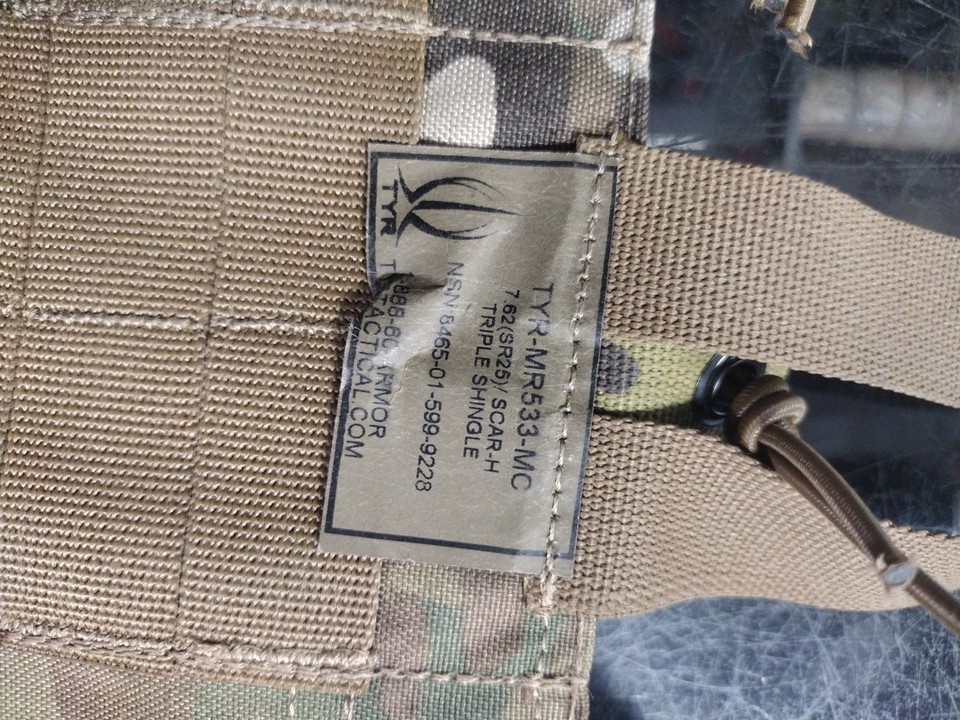 TYR Tactical Multi-Cam Triple Rifle Mag Pouch MR533-MC | eBay