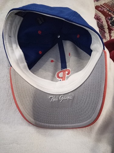 Phillies The Game Pro GP400 Baseball Cap Hat 6 7/8 Excellent Orange ...