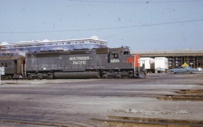 SP SOUTHERN PACIFIC 3200 Railroad Train Locomotive Original 1973 Photo ...