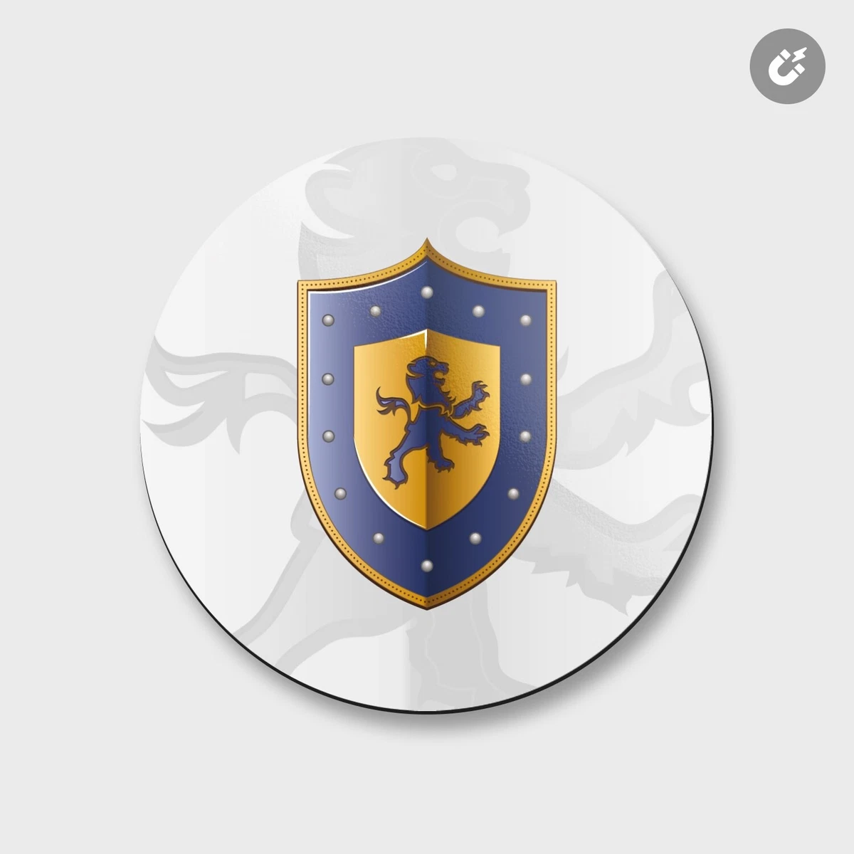 Round Shield Silhouette
