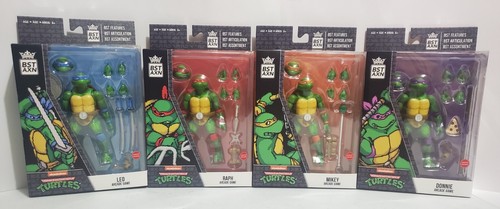 Teenage Mutant Ninja Turtles BST AXN Leo,Raph,Donnie, & Mikey Action ...
