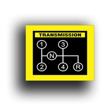 4 Speed Shift Decal Sticker 240 Utility 404 IH Farmall Tractor ...