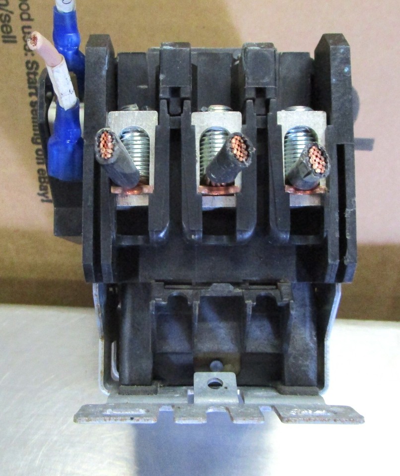 Eaton C25FNF375 Ser A1 Contactor 75-amp w/Auxiliary Contact 75 Used Cut ...