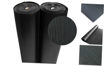 03_167_W_RC_06 Ramp Cleat Non-Slip Outdoor Rubber Floor Mats, 0.13 3ft ...