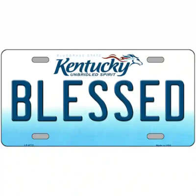 Blessed Kentucky Metal Sign | eBay