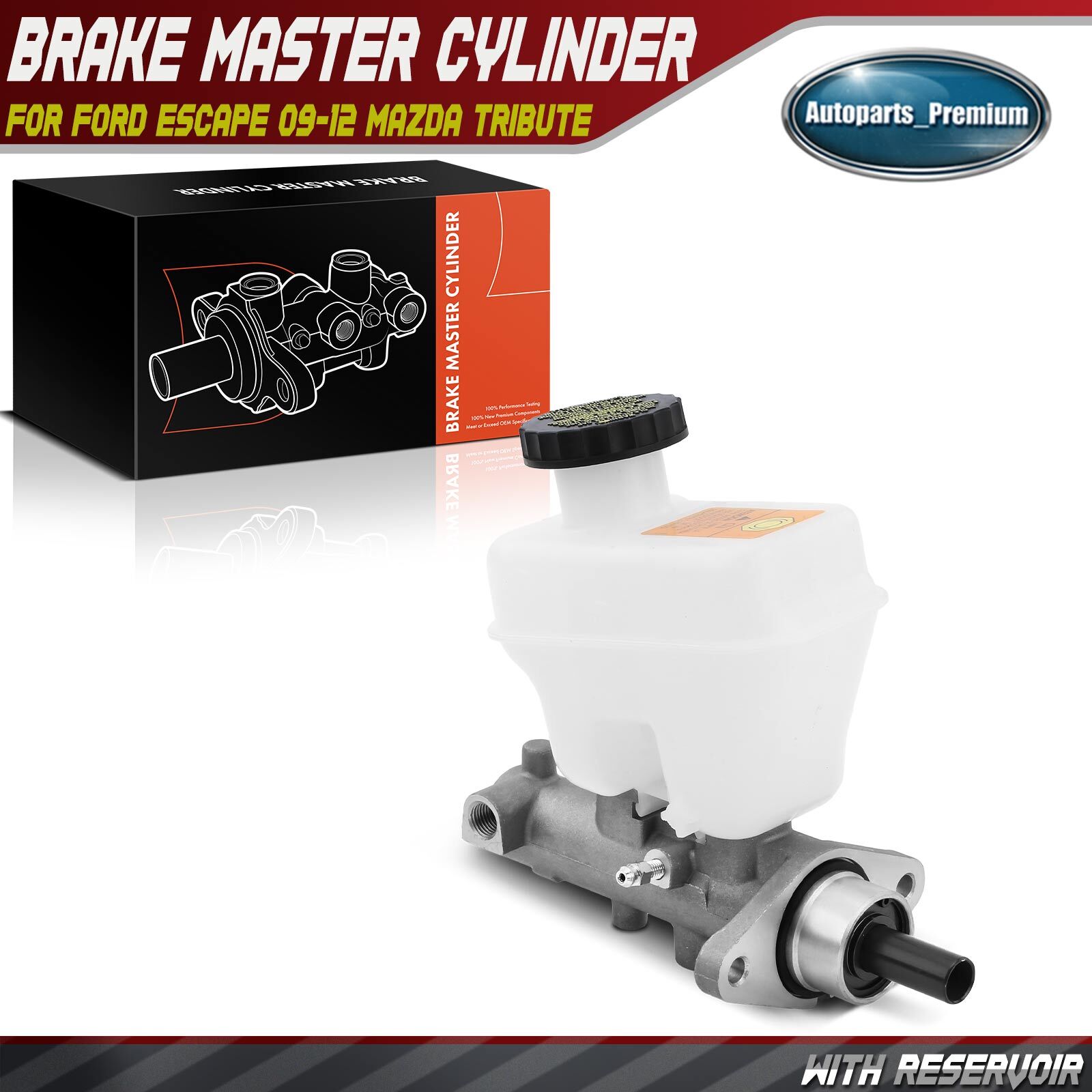 Brake Master Cylinder w/ Reservoir for Ford Escape 2009-2012 Mazda ...