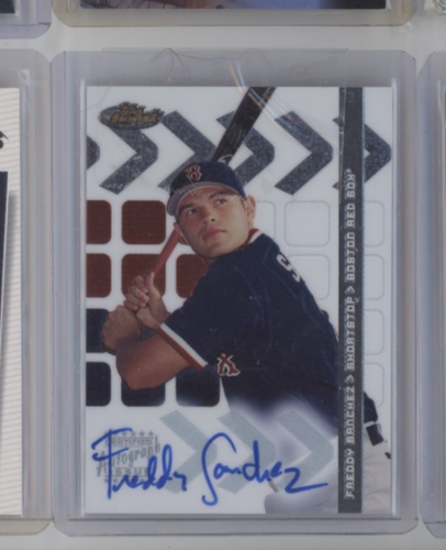 Freddy Sanchez 2002 Topps Finest Autograph Auto SP Baseball RC ROOKIE ...