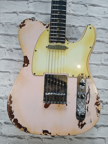 relic custom Tele in Shell Pink, Awesome player | eBay UK