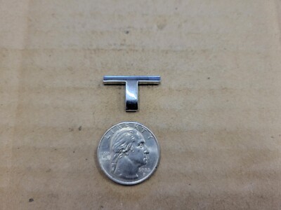 Pontiac OEM Pursuit "T" New Letter Emblem Badge Logo Nameplate Name ...