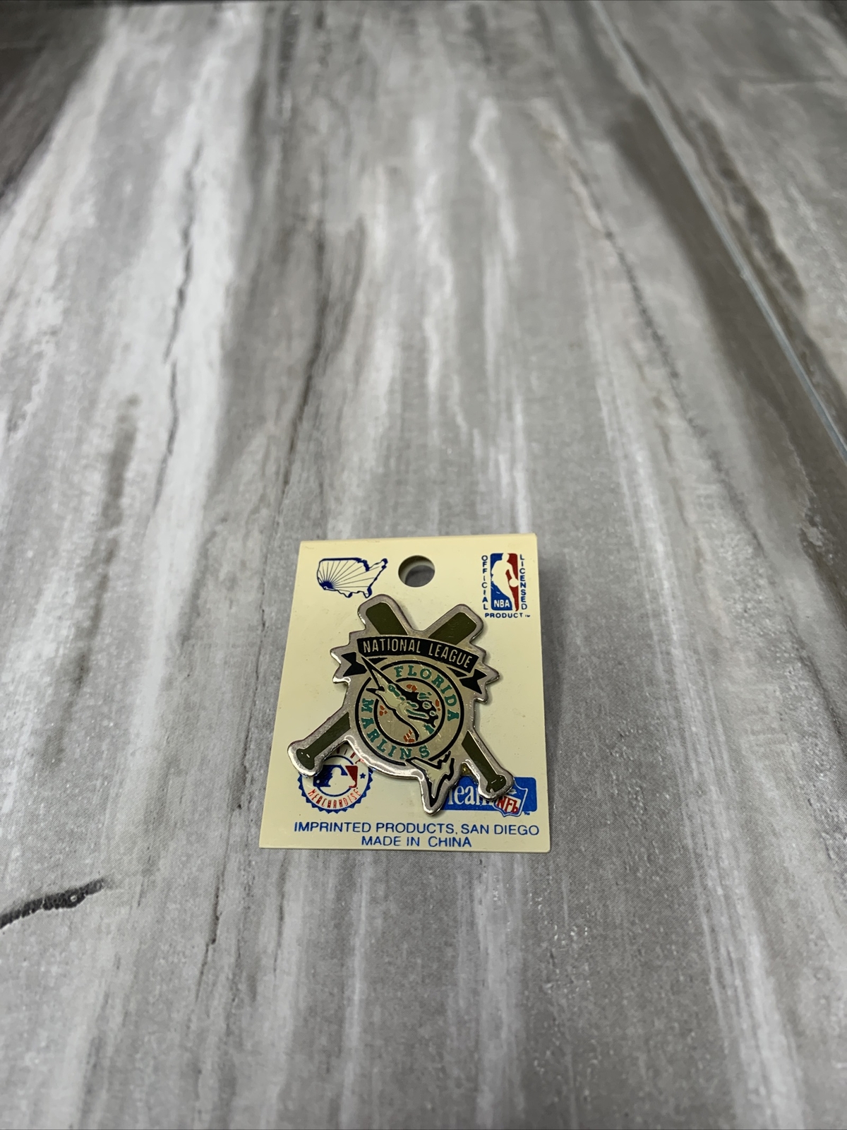 Vintage Florida Marlins pin MLB genuine merchandise | eBay