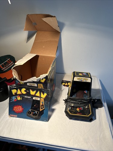 Vintage 1981 Pac-Man Coleco/Midway Mini Arcade Tabletop Video Game | eBay