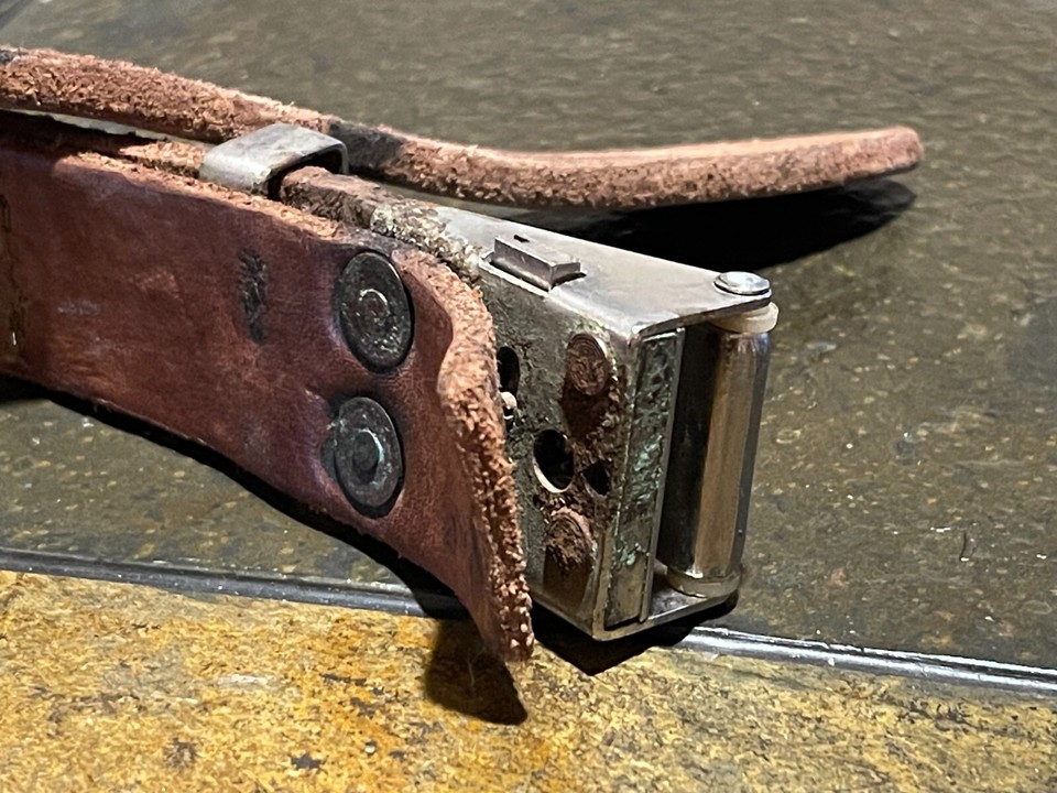 52” Locking Restraint Belt READ LISTING Military Humane Restraint Posey ...