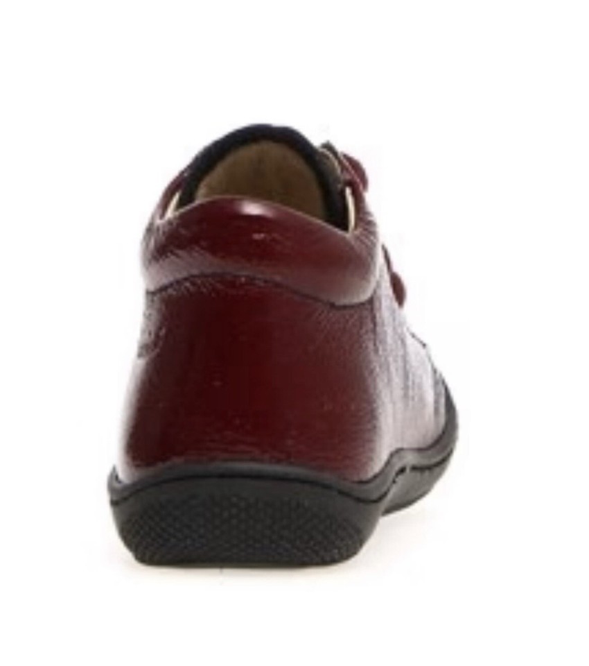 NWT Naturino Mini Cocoon Laces In Burgundy Patent Leather - Size 6.5 ...