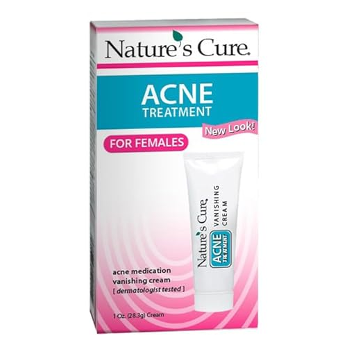 Nature's Cure Acne Treatment Vanishing Cream For Females 1 Oz | eBay