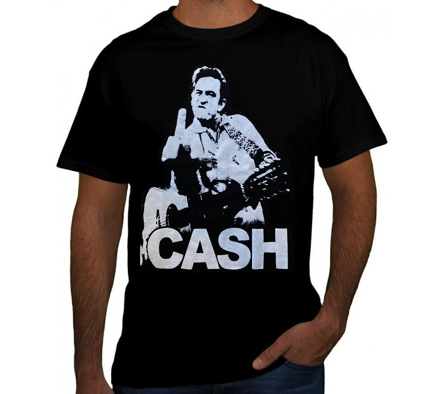 Johnny Cash Middle Finger Shirt