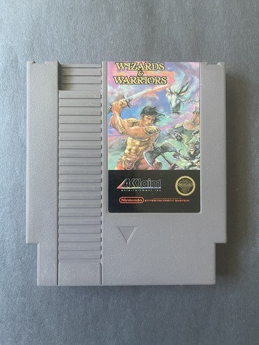 Wizards & Warriors (Nintendo Entertainment System, 1987) NES Tested ...