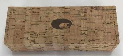 Costa Del Mar Cork Sunglasses Glasses Case SEMI CASE 6.5 X 1.5'' EUC ...