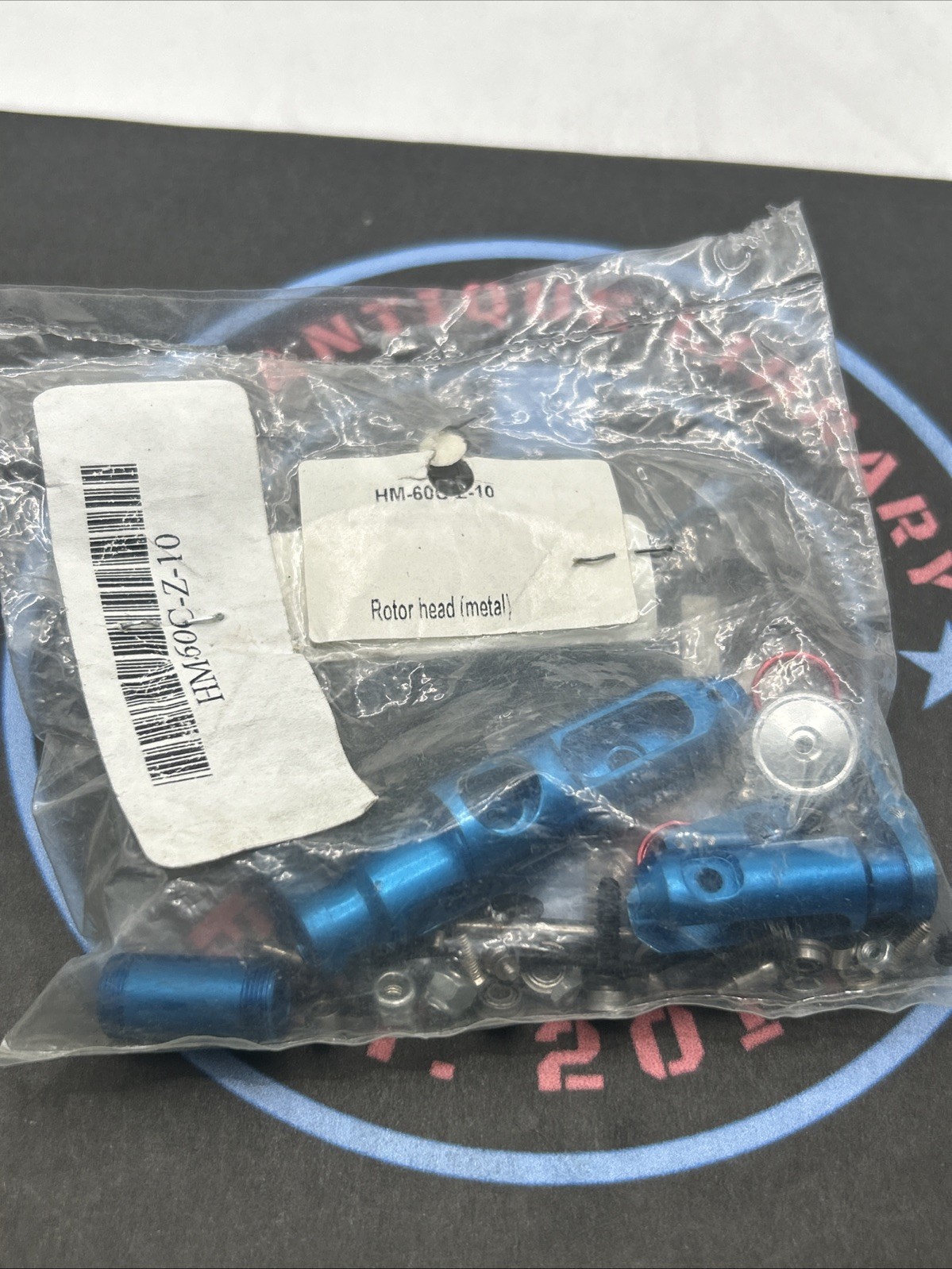 Walkera. HM-60C-Z-10 Rotor Head, Aluminum, Blue | eBay