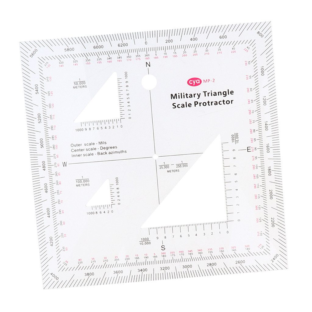 5 x5 Coordinate Scale Protractor GTA Topographic Map Scale For Map 5 x5 Coordinate Scale Protractor GTA Topographic Map Scale For Map