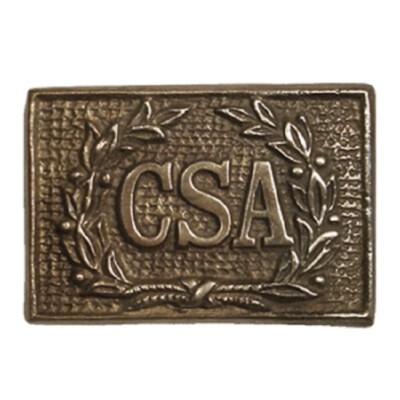 Antique Style Military Civil War Confederate CSA Belt Buckle SOLID ...