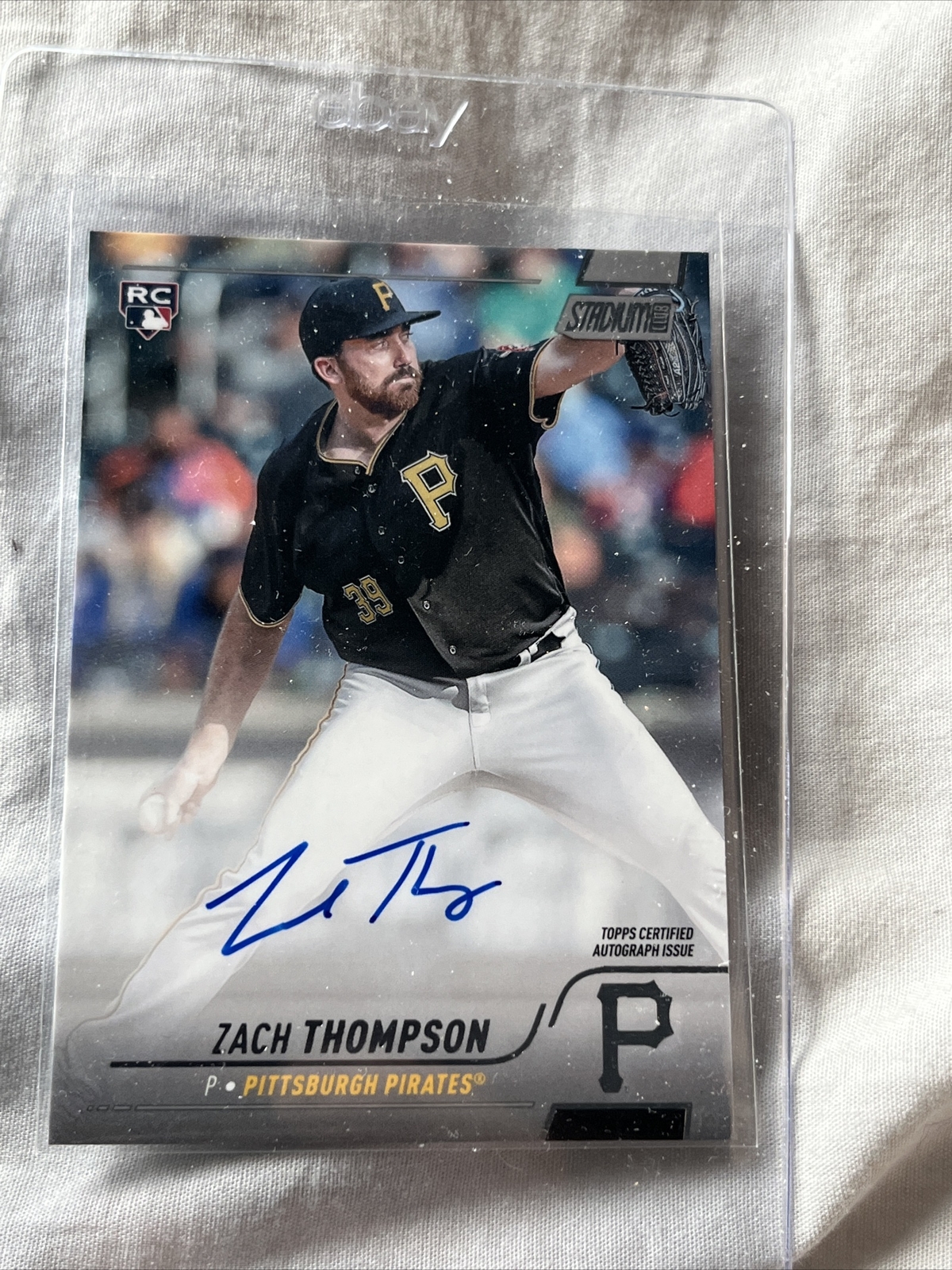 2022 Topps Stadium Club - Autographs #SCBA-ZT Zach Thompson (AU, RC) | eBay