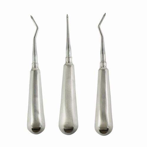 3 Pcs Dental Surgical Instruments Root Tip Elevator Apical For Teeth ...