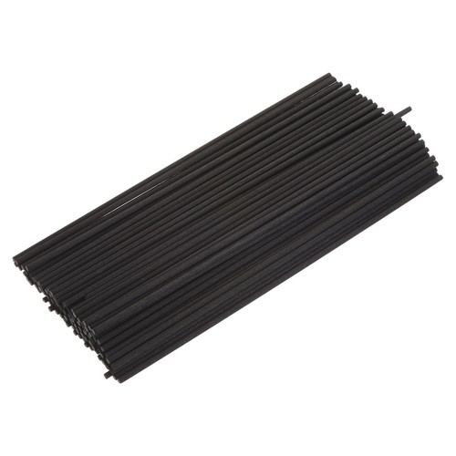 Fiber Reed Diffuser Sticks 8"x3mm for Aroma Fragrance Black Pack of 100 ...