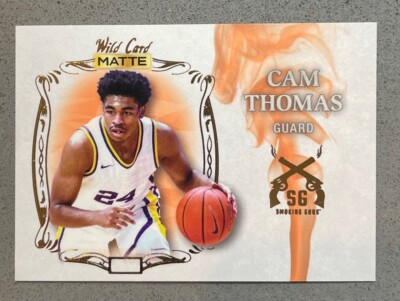 2022 Wild Card Alumination Basketball Edition SG-1 Cam Thomas Matte ...