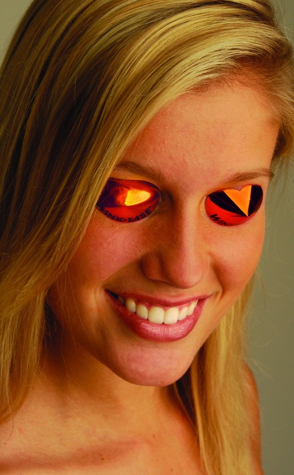 Wink Ease 50 Pairs - Ultra Gold Disposable Tanning Goggles - Self Stick ...