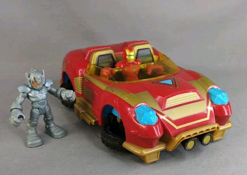 Imaginext Playskool Marvel IRON MAN REPULSOR RACER IRONMAN ULTRON ...