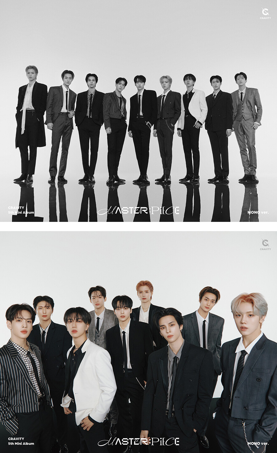 CRAVITY [MASTER:PIECE] 5th Mini Album/CD+Photo Book+Lyric+Card K-POP ...
