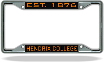 Hendrix College License Plate Frame | eBay