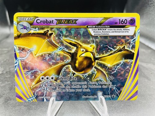 Pokemon Crobat BREAK XY181 XY Holo Black Star Promo LP | eBay