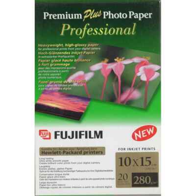 Fujifilm Papier Plus Photo Paper 10x15 Inkjet Haute Gloss 20 Papier | eBay