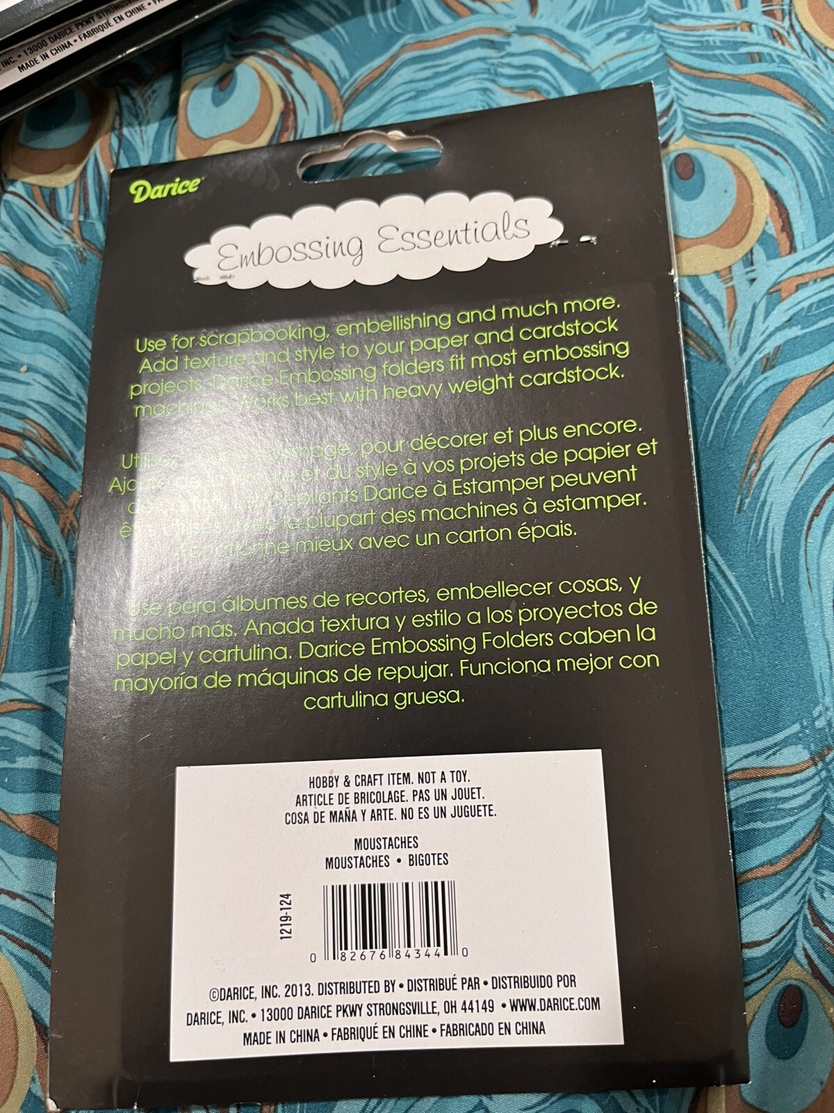 darice embossing folders Moustaches | eBay