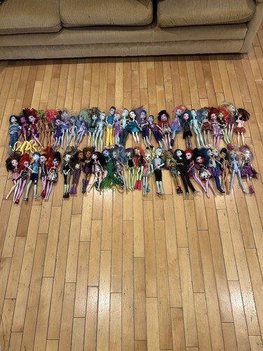 x50 HUGE Monster High Vintage Dolls And Accessories 2010/20s Rare Mixed ...