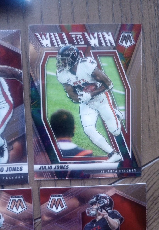 Atlanta Falcons Calvin Ridley Julio Jones Lot 2021 From Mosaic Blaster ...
