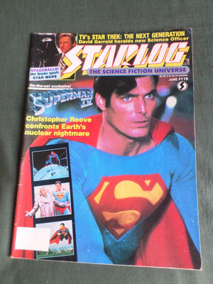 STARLOG MAG- #119 - JUNE 1987 - KERWIN MATTHEWS - GEORGE TAKEI ...