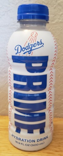 RARE Prime Hydration Drink Limited Edition LA DODGERS 1 Bottle Logan ...