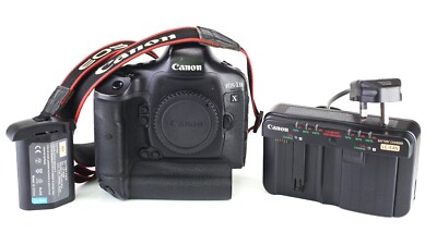 Canon EOS 1DX DSLR Camera Body Only Generic Battery & LC-E4N Dual ...